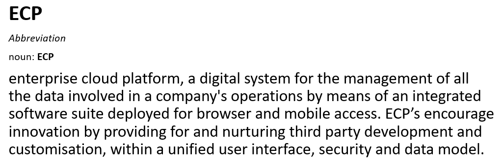 ERP: not dead yet, but it is dying - and why ECP is its replacement
